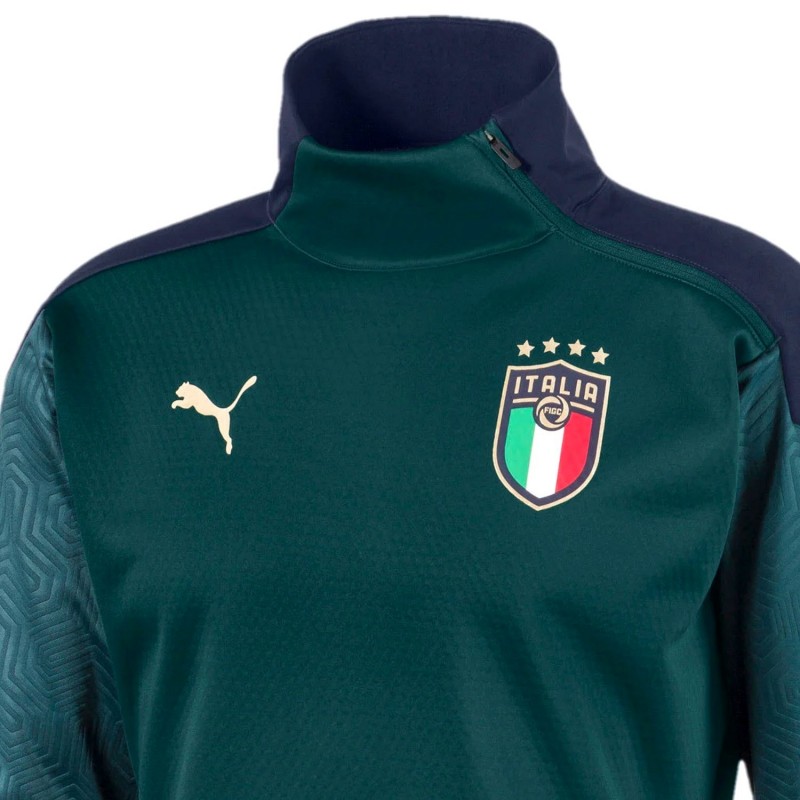 Italy green training technical fleece tracksuit 2019 - Puma