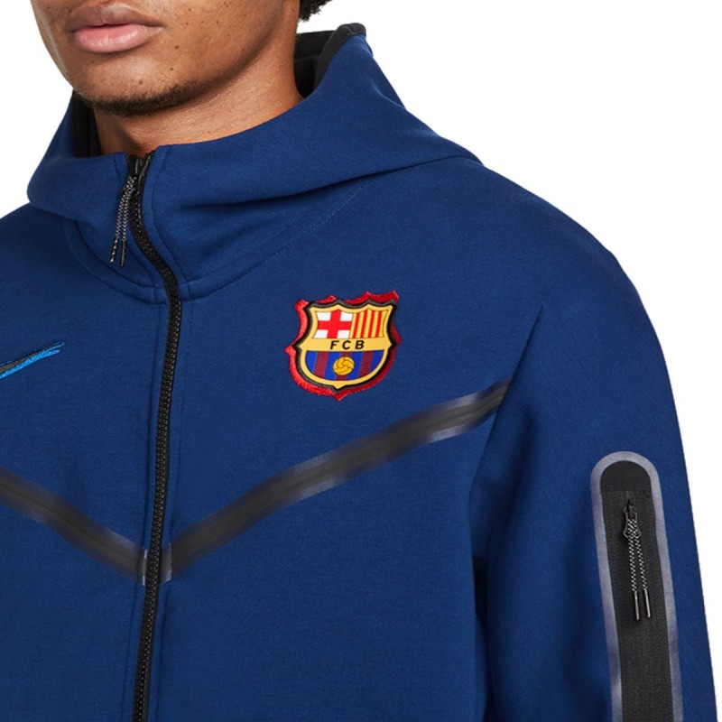 Fc Barcelona Tech Fleece Präsentations Trainingsanzug 2022 Nike
