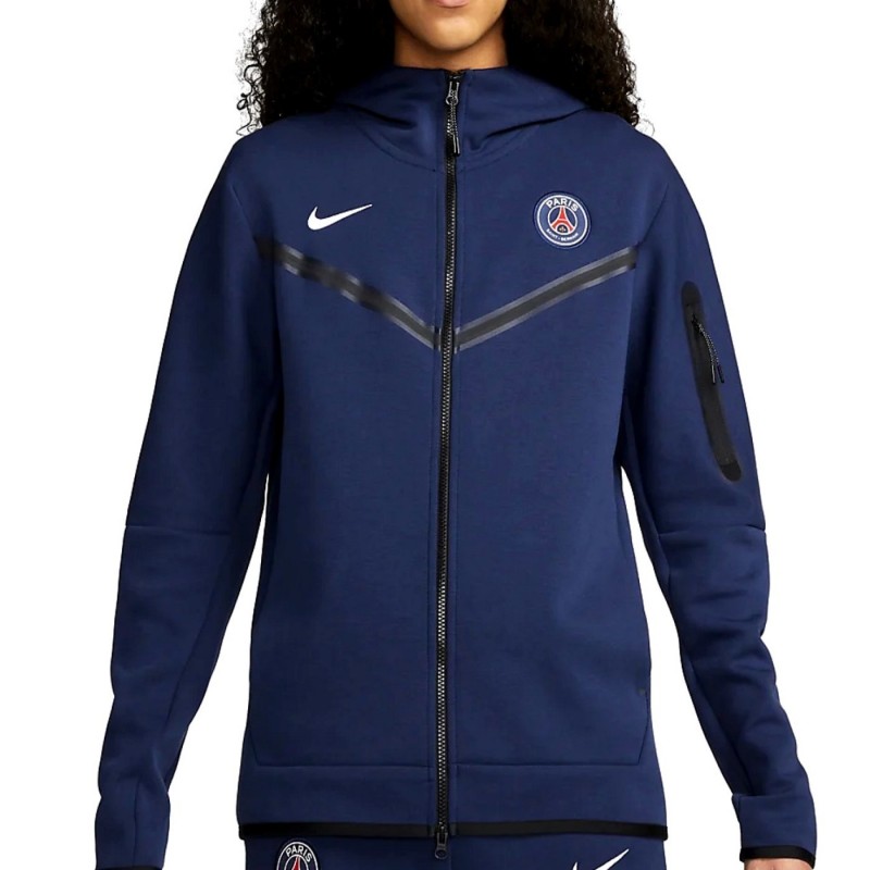 PSG Tech Fleece Pr sentationsjacke 2022 23 Blau Nike SportingPlus PSG Tech Fleece Pr sentationsjacke 2022 23 Blau Nike SportingPlus