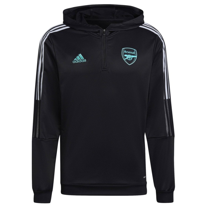 Chandal negro de entreno capucha Arsenal 2022 - Adidas - SportingPlus.net