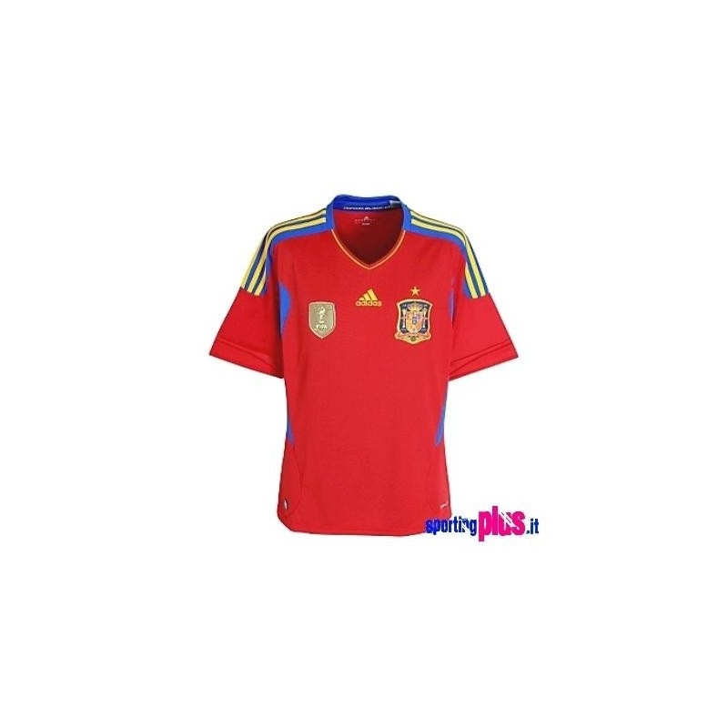 Maglia Nazionale Spagna Home 10/12 Iniesta 6 by Adidas - SportingPlus ...