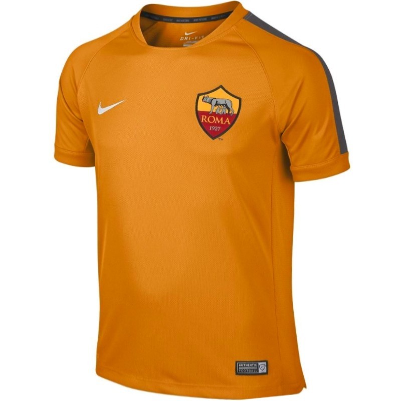 Maillot d'entrainement AS Roma 2014/15 orange - Nike - SportingPlus ...